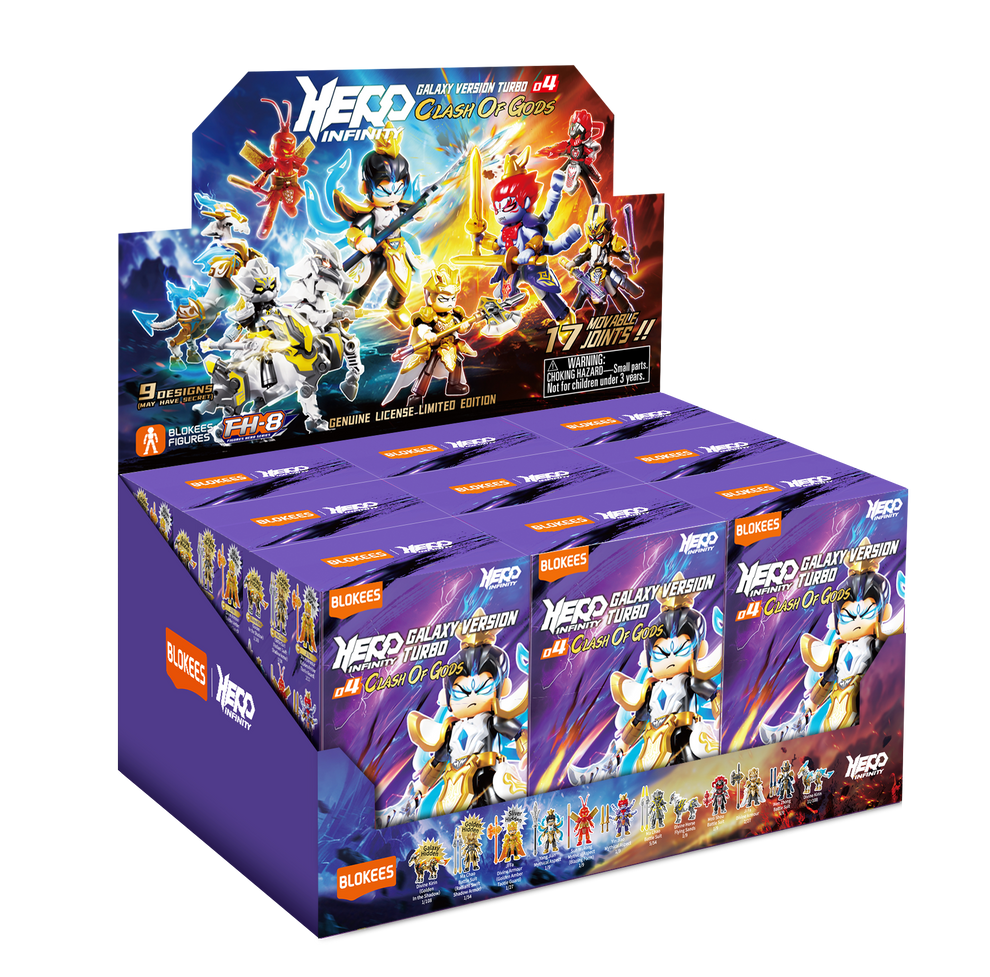 Blokees (Blind box) Figures PDQ (9 in 1) - Herospire Galaxy Version Tu ...